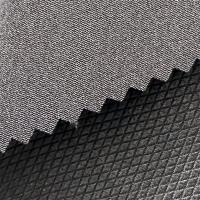 China Diamond Shaped Super Stretch Fabric 160GSM 75D Polyester Spandex Jacquard Fabric for sale