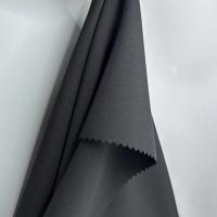 China 4 Way Stretch 150D Recycled PET Fabric Plain Soft Feel 150D+40D*2 145GSM for sale