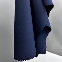 China Recycled Plain Weave Four way Stretch Fabric 75D+40D*150D+40D 94% Recycled Polyester  6% Spandex 166GSM for sale