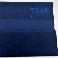 China Double Layered Warp Twill Cationic Polyester Fabric With Four Way Stretch Dual-tone Fabric Effect for sale