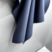China Double Layered Warp Twill Cationic Polyester Fabric With Four Way Stretch Dual-tone Fabric Effect for sale