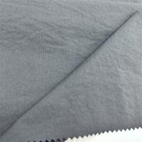 China 50D Vertical Striped Grid T800 100 percent polyester fabric For Making Shirts Trousers for sale