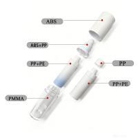 China Pump Sealing Type Cylinder Durable Replaceable Inner Liner Refillable Airless Pump Bottle Suitable for Skincare Products for sale
