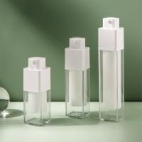 China AS Plastic Construction Airless Cosmetic Bottle Perfect for Dispensing Creams Serums and Lotions in Cosmetic Industry for sale