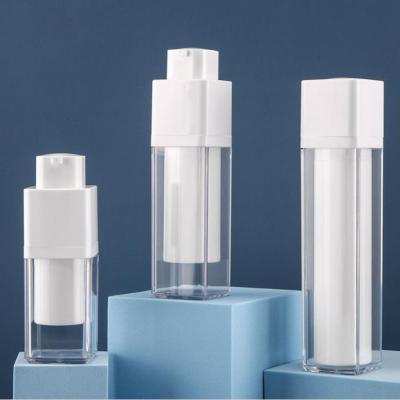 China AS Plastic Construction Airless Cosmetic Bottle Perfect for Dispensing Creams Serums and Lotions in Cosmetic Industry for sale