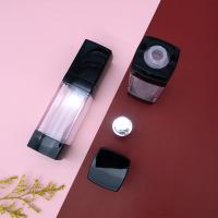 China 15ml Capacity Square Airless Pump Bottle Crafted with High Strength AS Material Offering Dispensing and Enhanced Product Preservation for sale