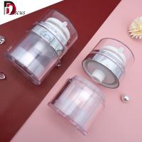 China Pump Sealing Type Round Airless Bottle Produced With AS Plastic Ideal For Packaging Skincare Lotions Creams And Serums for sale