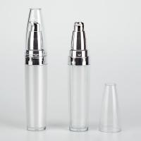 China Pump Sealing Type Slim Airless Pump Bottle Made from Durable AS Plastic Ideal for Cosmetic Packaging and Skincare Products for sale