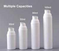 China PP Collar Material Durable Mono Material Airless Bottle Featuring Pump Sealing Type Ideal for Cosmetic Packaging Solutions for sale