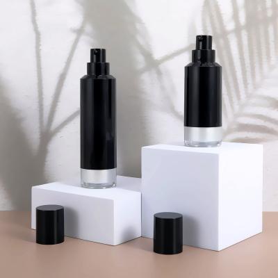 China Pump Sealing Type 30ml Capacity Luxury Travel Size Airless Pump Bottle Ideal for Cosmetics Skincare and Personal Care Packaging Solutions for sale