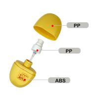 China Face Cream Cosmetic Industrial Portable Pump PP Sunscreen Bottle Round Providing Durable Packaging for Skincare Products for sale