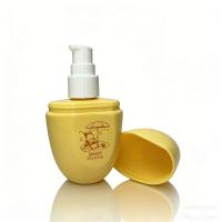 China Face Cream Cosmetic Industrial Portable Pump PP Sunscreen Bottle Round Providing Durable Packaging for Skincare Products for sale