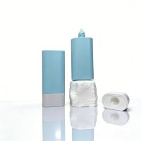China PE Body Material Portable Spray HDPE Sunscreen Bottle Blue Convenient Size Suitable for Personal Care and Daily Protection for sale