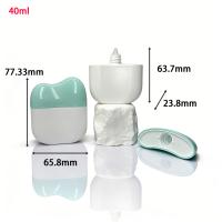China Screw Cap 40ml Matte Sunscreen Bottle OEM Industrial Cosmetic Packaging Special Design Offering Closure and Matte Finish for sale