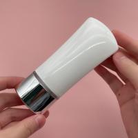 China 60ml Debossed Matte Sunscreen Bottle with Customizable Printing for Cosmetic Containers for sale