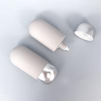 China PE Collar Material 60ml HDPE Sunscreen Bottle Colored Excellent Choice for Cosmetic Packaging Including PE Base Material for sale