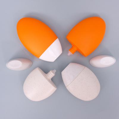 China PE Body Material 30ml HDPE Sunscreen Bottle Leak Proof Compact and Portable Container Perfect for Personal Care Products for sale