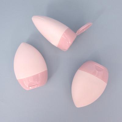 China 50ml Capacity Face HDPE Sunscreen Bottle Egg Flip Top Featuring Silk Screen Printing Handling Offering Cosmetic Packaging Options for sale