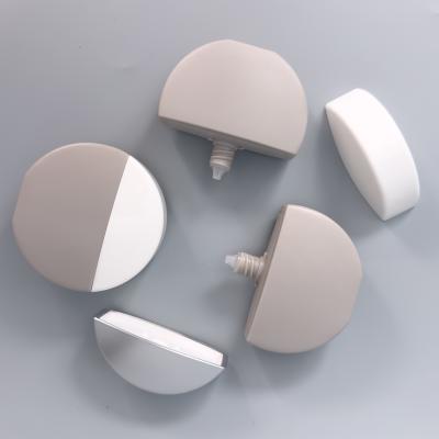 China 50ml Sunscreen Bottle Round Screw Cap Constructed Using PE EVOH Base Material Practical Container for Cosmetic Packaging for sale