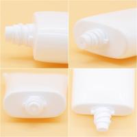 China Labeling 30ml PP Cosmetic Pe Tube Flat Round Shaped Sturdy Packaging Tube Suitable for Skincare Creams Lotions and Gels for sale