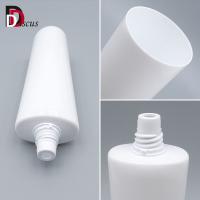 China 40mm tail width cosmetic tubes round style featuring 60ml 80ml pp nozzle ideal for 40ml capacity creams lotions gels for sale