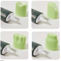 China Cap Size D14.7MM H34.2MM 60ml PE Nozzle Cosmetic Applicator Tubes Flat Diameter 19MM Octagon Shape Suitable for Skincare Packaging Solutions for sale