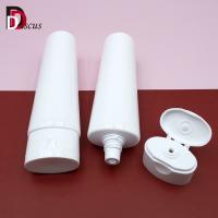 China 40mm tail width cosmetic tubes round style featuring 60ml 80ml pp nozzle ideal for 40ml capacity creams lotions gels for sale