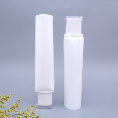 China PP Cap Material Cosmetic Tubes 60ml Nozzle Tubes Offering 1 to 8 Printing Colors Perfect for Cosmetic Packaging Solutions for sale