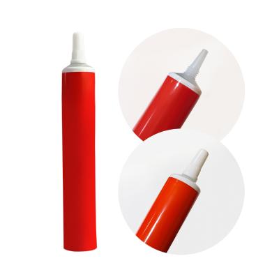 China PE Cosmetic Tubes With 46mm Tube Tail Width 30ml Volume And PP Nozzle Round Shape Designed For Cosmetic Packaging Needs for sale