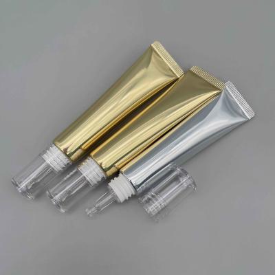 China PE 30ml Cosmetic Applicator Tube Flat Measuring 97mm Length Packaging Option for Cosmetic Creams and Skincare Products for sale