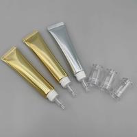 China PE 30ml Cosmetic Applicator Tube Flat Measuring 97mm Length Packaging Option for Cosmetic Creams and Skincare Products for sale