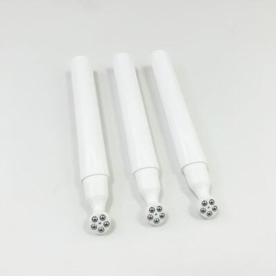 China Screw Cap 20ml PCR Roll On Cosmetic Tube Round Featuring 35mm Diameter Perfect for Cosmetic and Skincare Packaging for sale