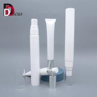 China Screw Cap 10ml Capacity Airless Cosmetic Tubes Round Ideal for Packaging Skincare Products Durable and Leak Proof Design for sale
