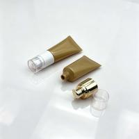 China PE 30ml PCR Airless Cosmetic Tubes Oval Diameter 19MM Effective Packaging for Skincare Products and Cosmetic Applications for sale
