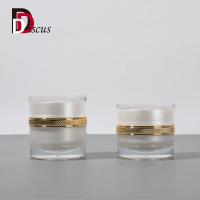 China PMMA Outer Bottle Material 50ml Capacity Gold Acrylic Airless Pump Bottle Packaging Container for Cosmetics Skincare and Beauty Products for sale