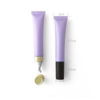 China Diameter 50 mm 30 ml PE Lipgloss Applicator Tube with Labeling printing providing cosmetic packaging and beauty product container solutions for sale