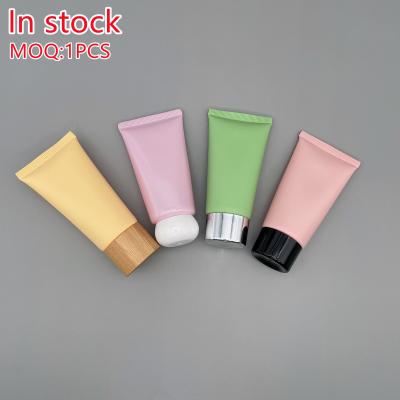 China Round Shaped Cosmetic Tubes 30ml PE Plastic Featuring Matte or Glossy Surface Handling Suitable for Personal Care Products for sale