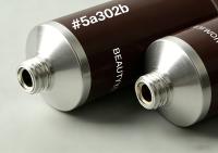China Round Shaped Aluminum Tubes Cosmetic Packaging Capacity 30ml 60ml Designed for Creams Lotions and Personal Care Products for sale