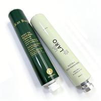 China Round Shaped Aluminum Tubes Cosmetic Packaging Capacity 30ml 60ml Designed for Creams Lotions and Personal Care Products for sale