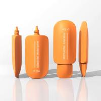 China Modern 60ml Capacity Sunscreen Bottle with Customized Color and Silk Screen Printing for Cosmetic Brands for sale