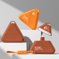 China 30ml Triangle Debossed Matte Sunscreen Bottle Screw Cap Constructed Using PP ABS Plastic Material Suitable for Cosmetic for sale