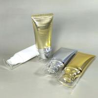 China PE Oval Cosmetic Tubes with Gold Sliver Pump 30ml Capacity and Additional Capacity Options 10ml 15ml 20ml Provided for sale
