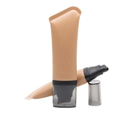China 30ml Capacity PE+EVOH Cosmetic Tube with Customized Color and Flat Design for Sunscreen and Skin Care for sale