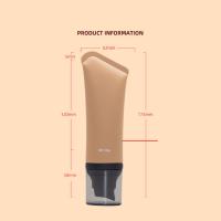 China 30ml Capacity PE+EVOH Cosmetic Tube with Customized Color and Flat Design for Sunscreen and Skin Care for sale