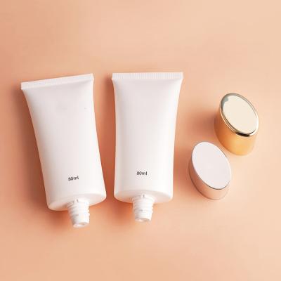 China 30ml PE Cosmetic Tube with Customized Color and Screw Cap for Skin Care and Sunscreen Cream for sale