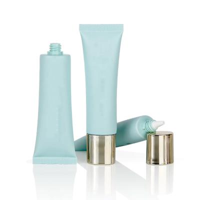 China 30ml PE+EVOH Nozzle Applicator Tube with Silk Screen Printing for Cosmetic Use for sale