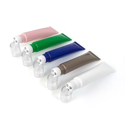 China 30ml Capacity PP Material Roll On Cosmetic Tube with Customized Printing for Sunscreen and Skin Care for sale