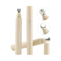 China 30ml Oval PE Metal Applicator Tube with Screw Cap for Cosmetic Use for sale