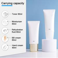 China 30ml PE Cosmetic Tube with Customized Color and Screw Cap for Skin Care and Sunscreen Cream for sale