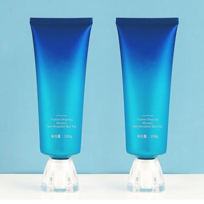 China 30ml PE+EVOH Cosmetic Tube with Customized Printing in Oval Shape for sale